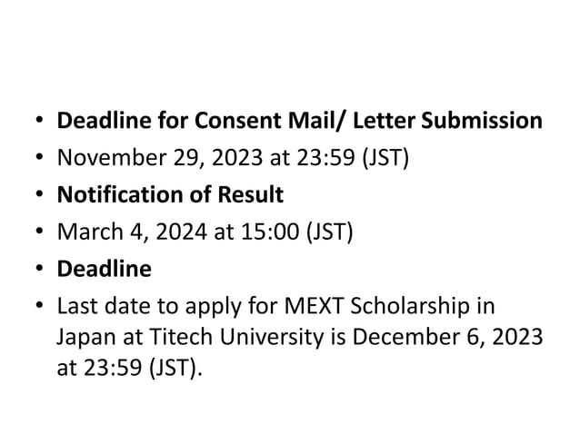 MEXT Scholarship in Japan at Titech University 2024.pptx