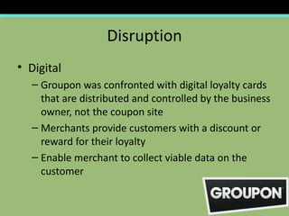 Groupon Business Model Analysis | PPT | Internet | Computing
