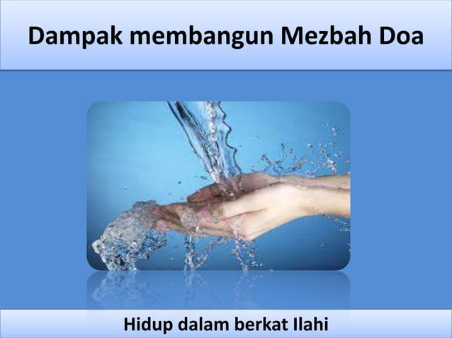 Membangun Mezbah Doa | PPT