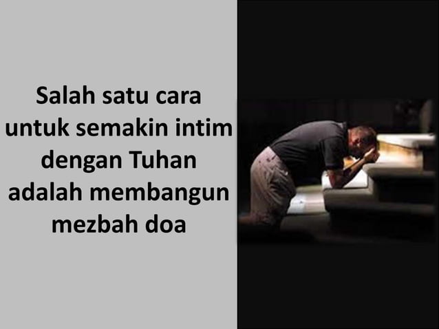 Membangun Mezbah Doa | PPT