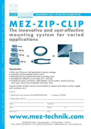 Mez zipclip e | PDF