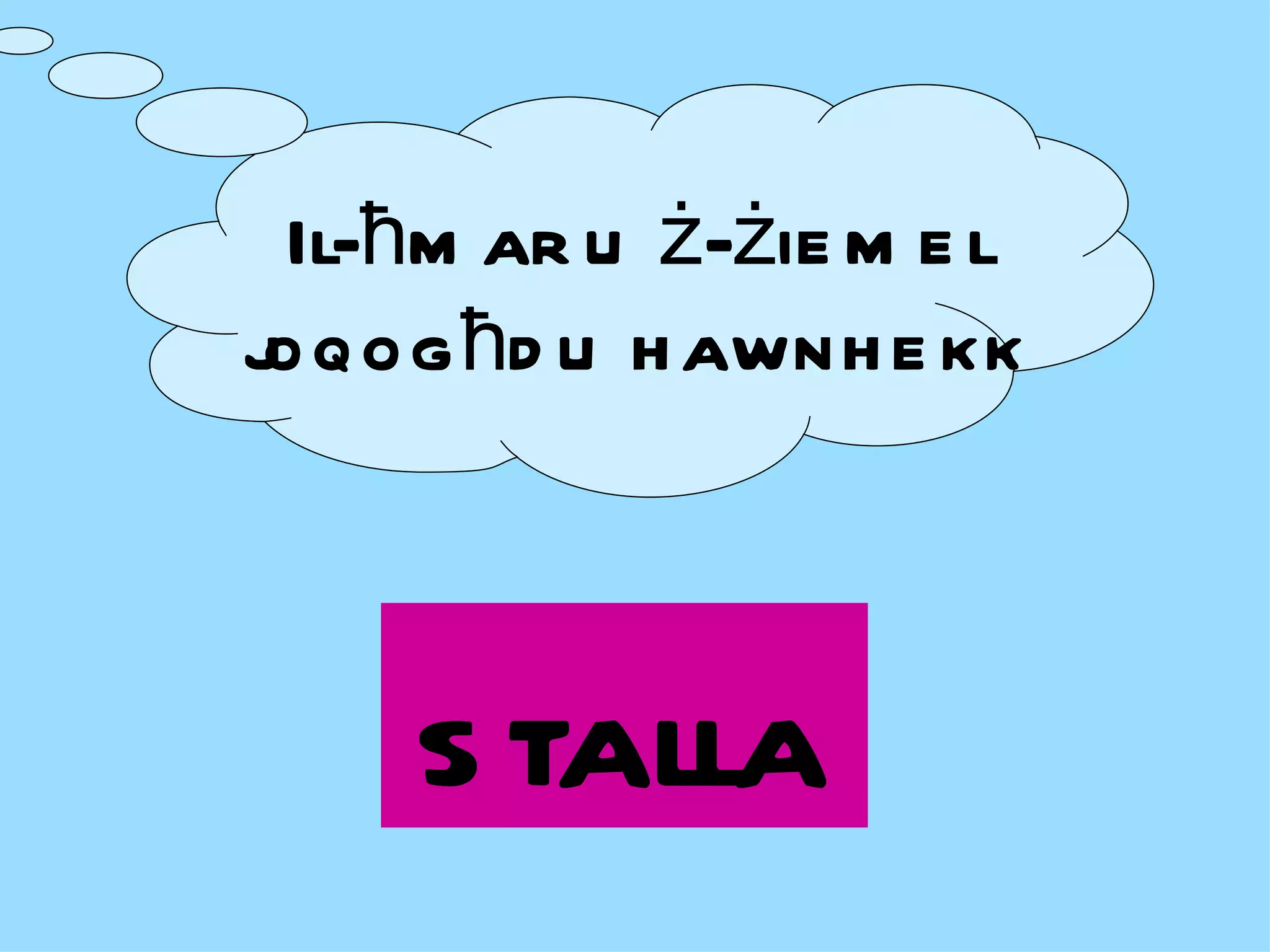 Maskil u Femminil | PPT