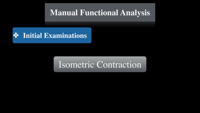 Manual Functional Analysis | PPT