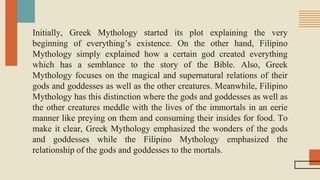 Greek and Filipino Mythology | PPTX