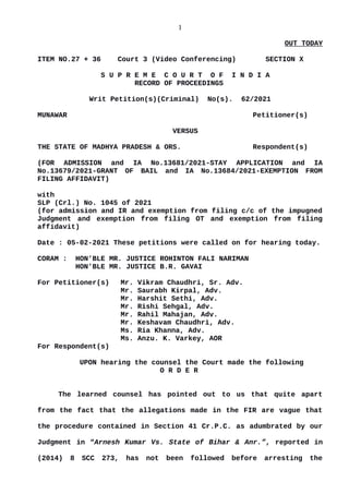 M faruqui sc order | PDF