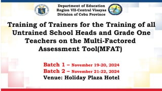 MFAT-PPT TREASUREBOX FINAL.ppt.CEBUPROVINCE | PPTX
