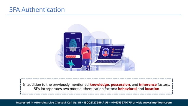 Multi Factor Authentication Vs 2 Factor Authentication | What Is MFA And 2FA? | Simplilearn | PPTX