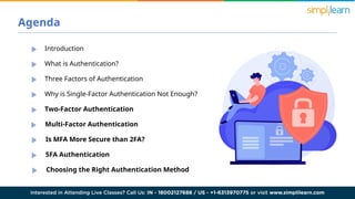 Multi Factor Authentication Vs 2 Factor Authentication | What Is MFA ...