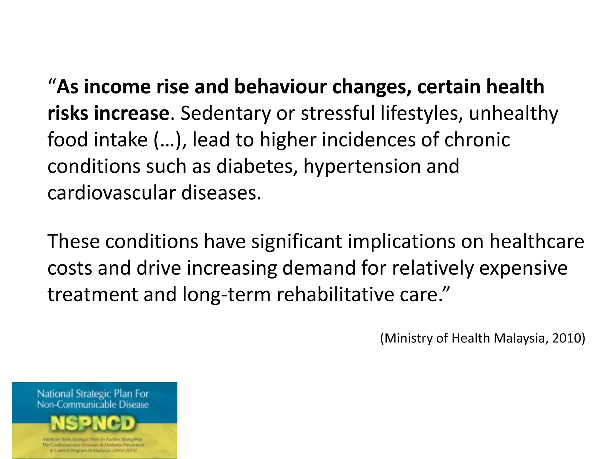 Malaysian Food Barometer - a survey to study the consequences of ...