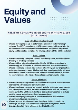 MFC Tie Dye Inc. 2017-2023 Project Report | PDF