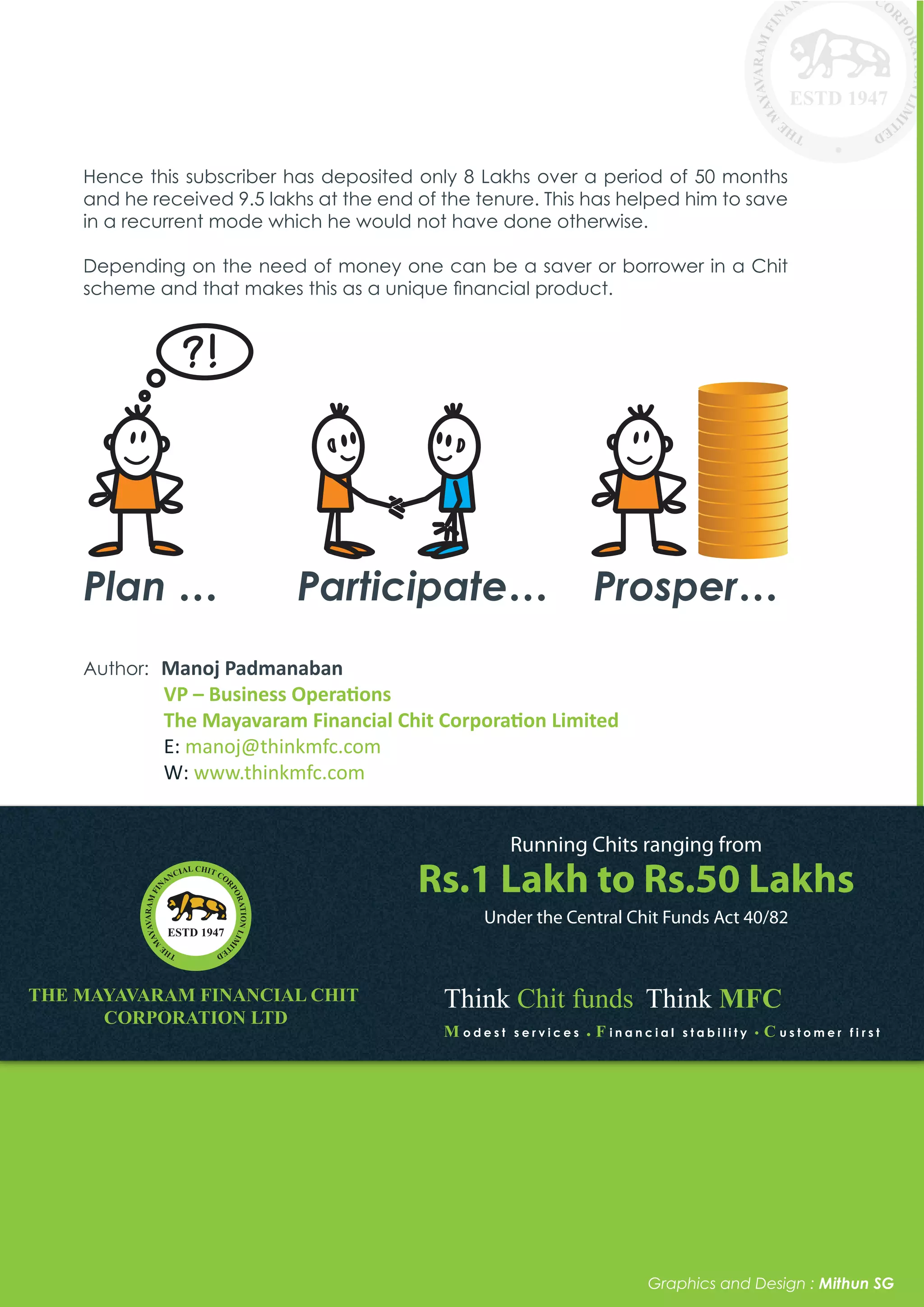 Chit fund in india | PDF