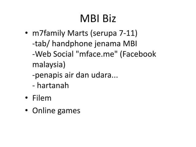 Mfc club biz presentation slides | PPT