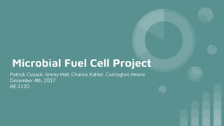Microbial Fuel Cell Presentation | PPTX