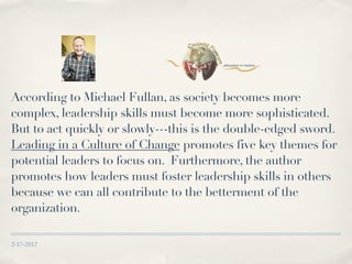 Michael Fullan Change | KEY