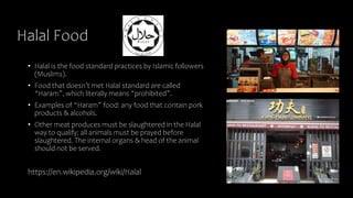 UMAC 2019 | Malaysian Food Culture | PPT