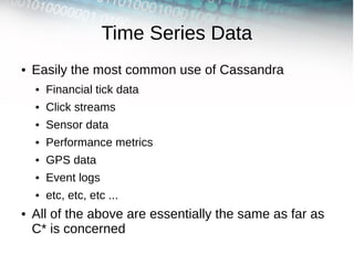 Cassandra NYC 2011 Data Modeling | PPT