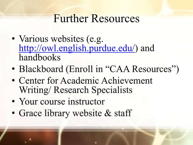 Mff720 s3 Sentence Outline CAA | PPTX