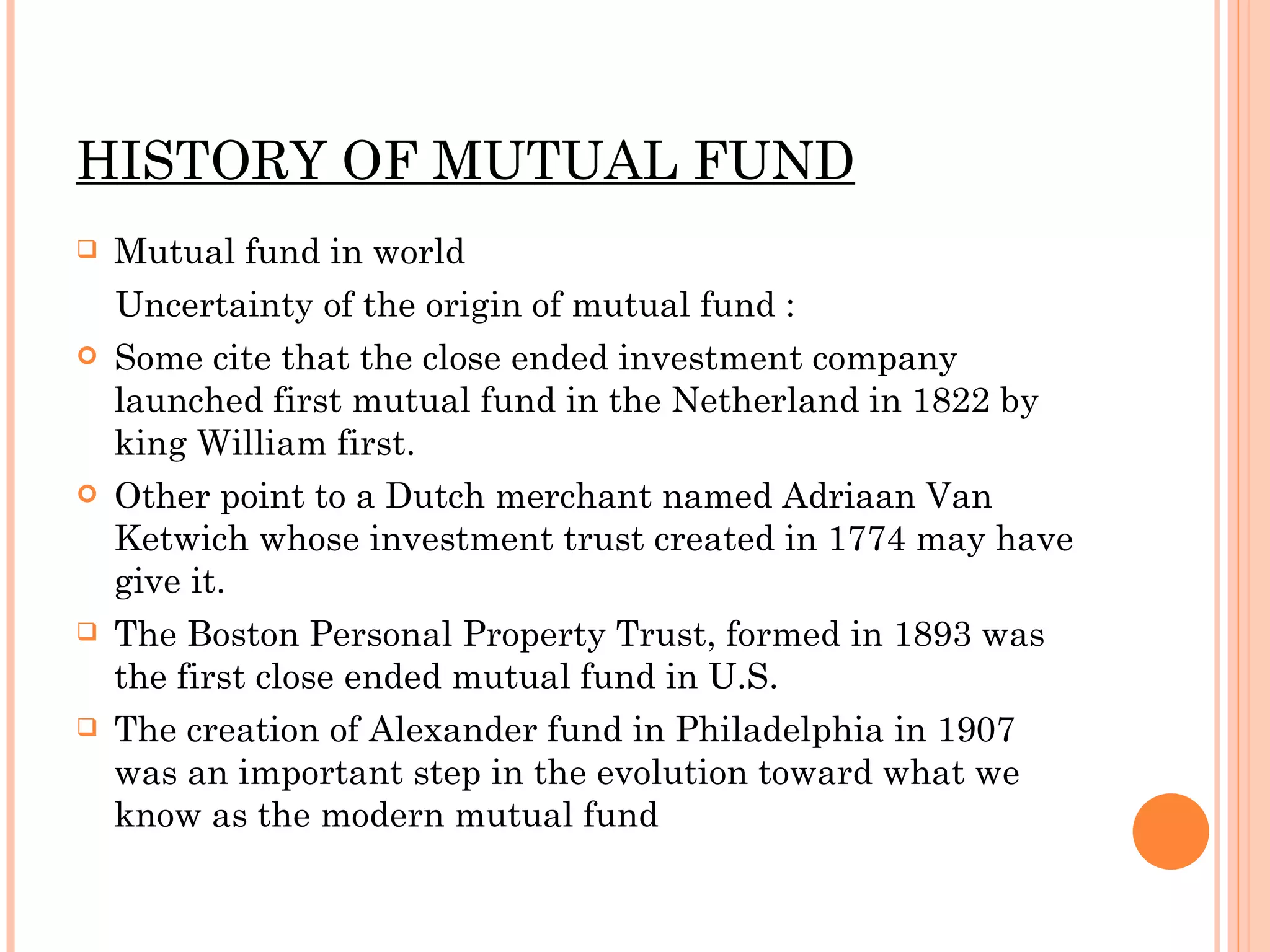 MUTUAL FUND | PPT