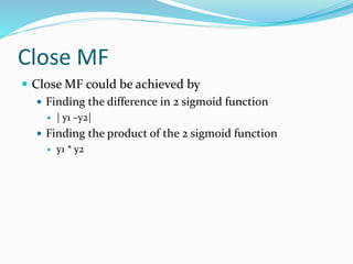 Mf formulation and parameterization | PPTX