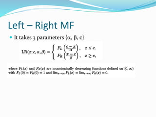 Mf formulation and parameterization | PPTX