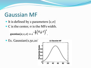 Mf formulation and parameterization | PPTX