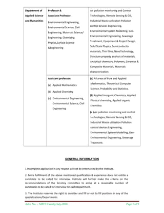 NATIONAL INSTITUTE OF FOUNDRY & FORGE TECHNOLOGY, RANCHI | PDF