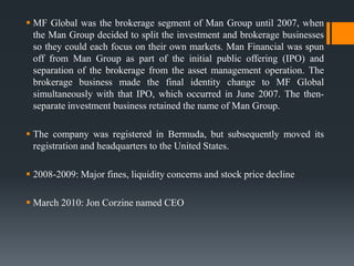 Mf global | PPT