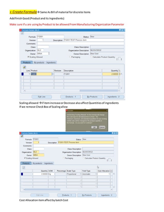 Oracle Process Manufacturing Setup EBS12.2 | DOCX | Business | Business ...