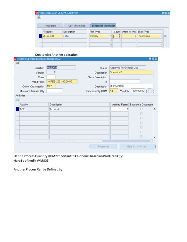 Oracle Process Manufacturing Setup EBS12.2 | DOCX | Business | Business ...