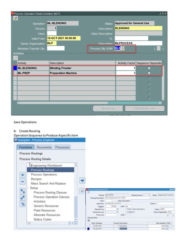 Oracle Process Manufacturing Setup EBS12.2 | DOCX | Business | Business ...