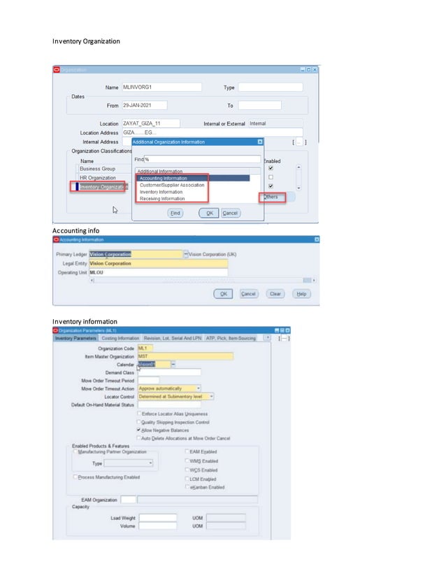 Oracle Process Manufacturing Setup EBS12.2 | DOCX | Business | Business ...