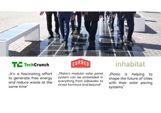 Platio Solar Paver | PDF | Landscaping | Home & Garden