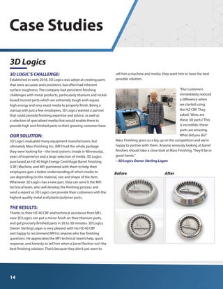 MFI Mass Finishing Equipment and Media | PDF