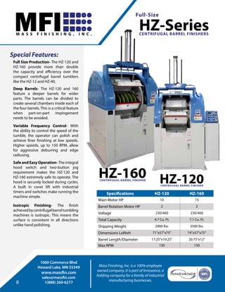 MFI full finishing product catalog with technical assistance info | PDF