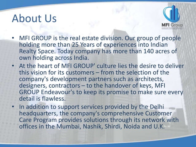 Mfi group presentation 2 | PPT