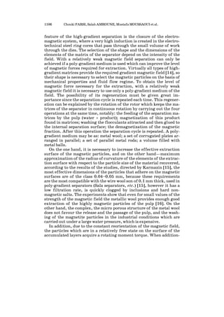 High-Gradient Magnetic Separation Method for Weakly Magnetic Particles ...