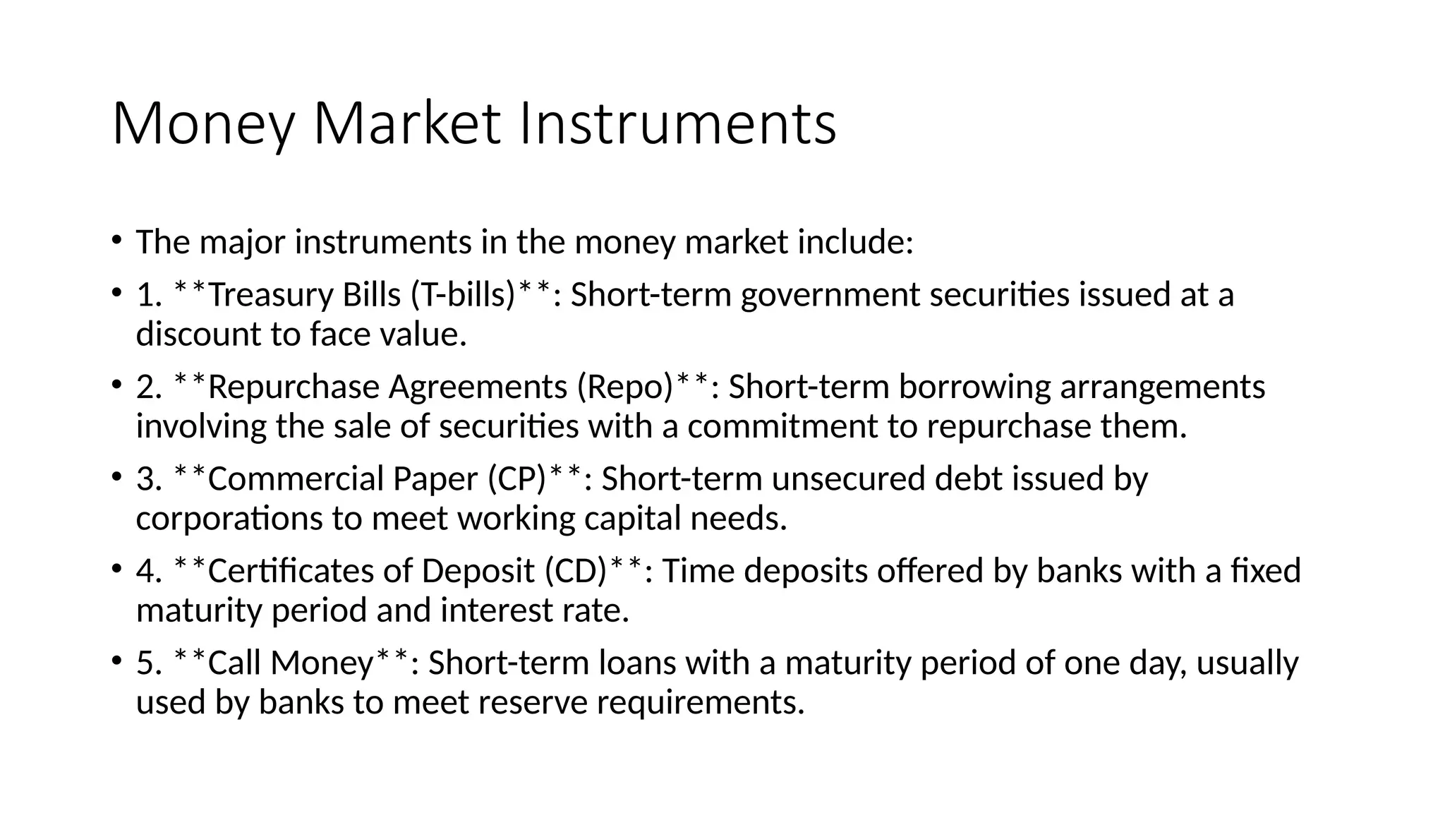 Classification of Financial Markets MBA. | PPTX