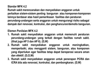 persentasi mfk rumah sakit yang bisa digunakan | PPTX