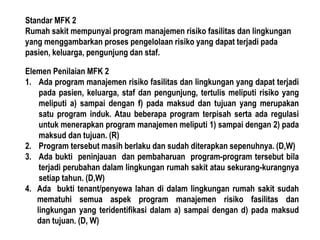 persentasi mfk rumah sakit yang bisa digunakan | PPTX