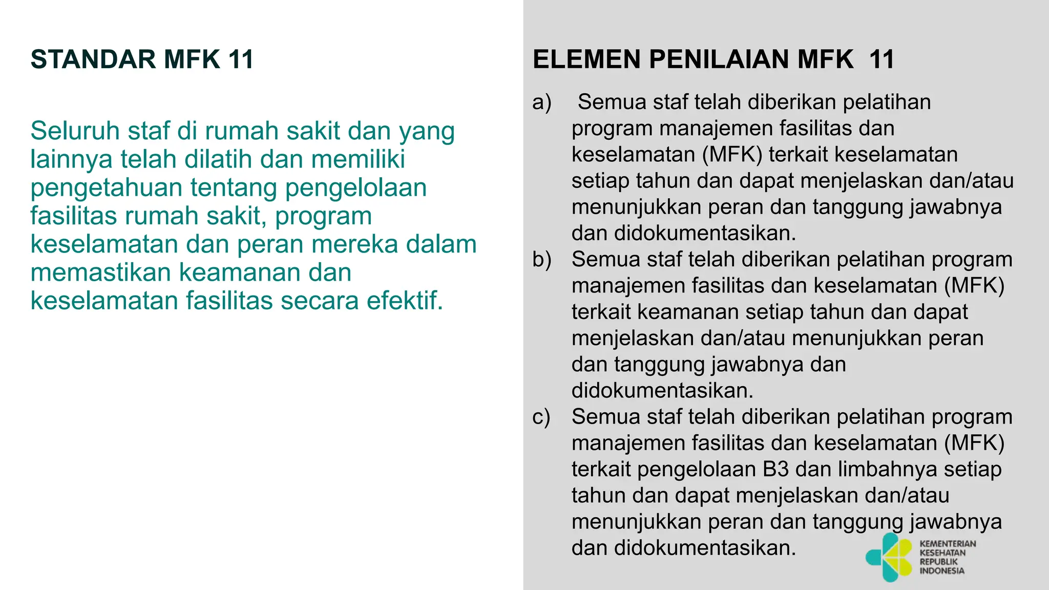 Standar Kemenkes Manajemen Fasilitas dan Keselamatan.pptx