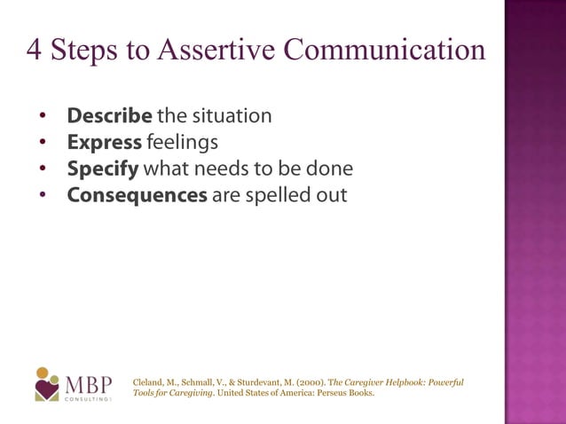 Preparing Caregivers to Communicate Effectively | PPTX | Eldercare ...