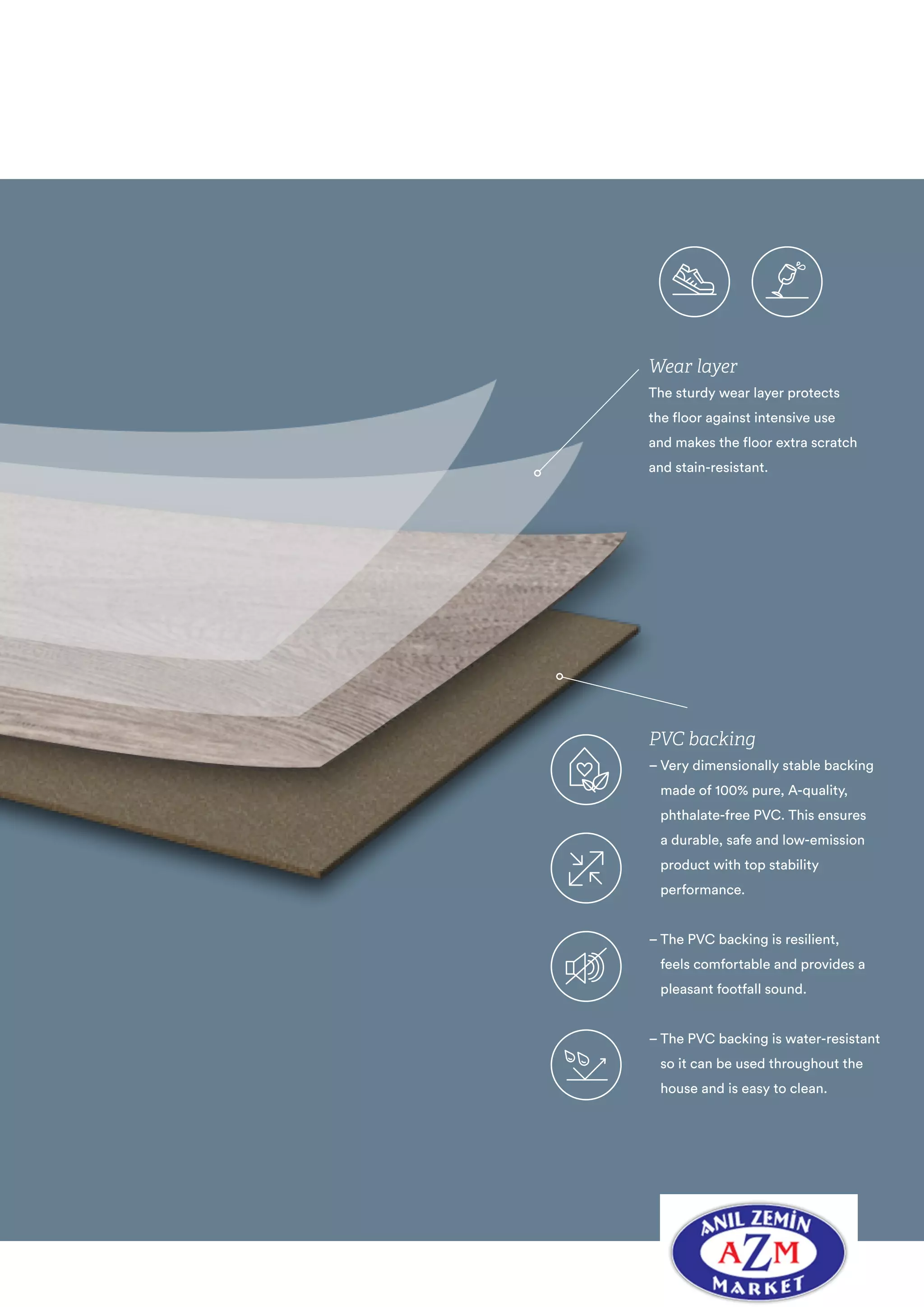 Mflor LVT Zemin Kaplama - Anıl Zemin Market | PDF | Interior Decorating | Home & Garden