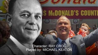 Movie Analysis - The Founder | PPTX