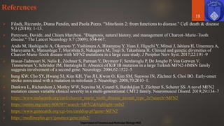 Mfn2 hereditary motor and sensory neuropathy | PPTX