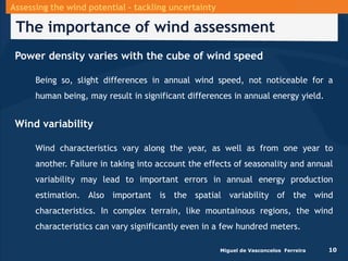 Wind Resource Assessment: tackling uncertainty | PPTX