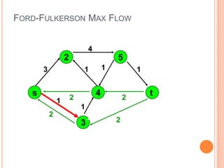 A Maximum Flow Min cut theorem for Optimizing Network | PPTX