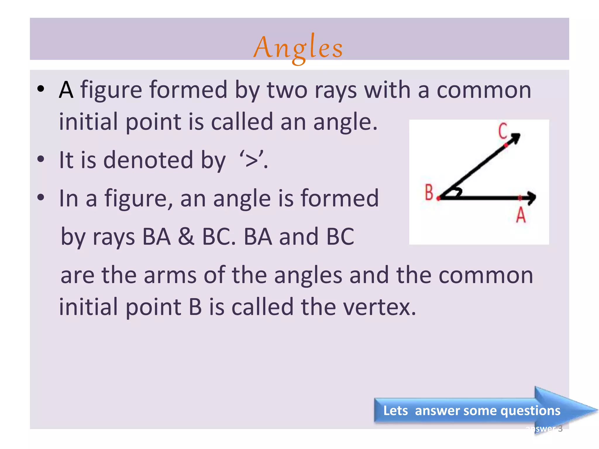 Programed instructional material: Angles | PPTX