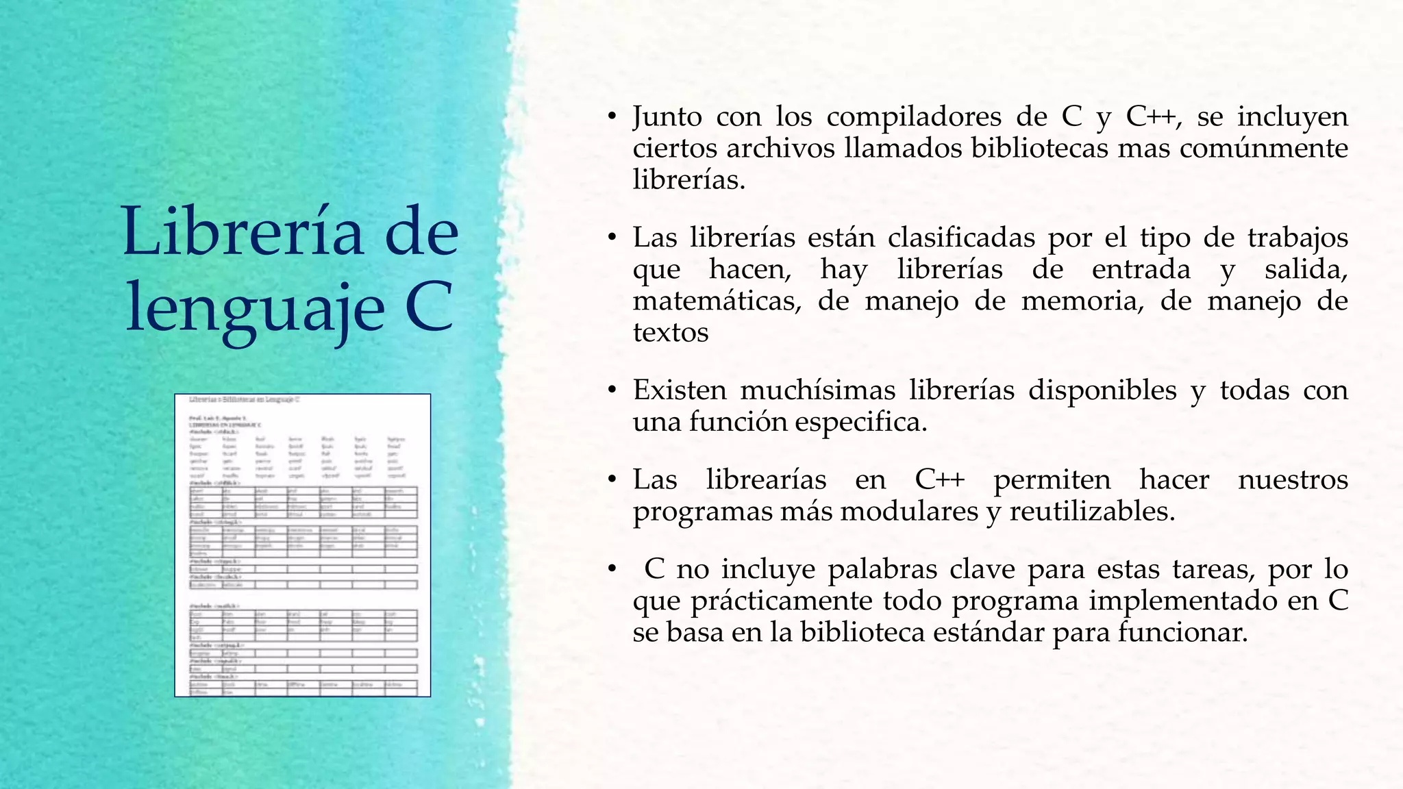 Introduccion al lenguaje c | PPTX | Programming Languages | Computing