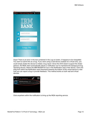 IBM MobileFirst Platform 7.0 POT InApp Feedback V0.1 | PDF | Free Download
