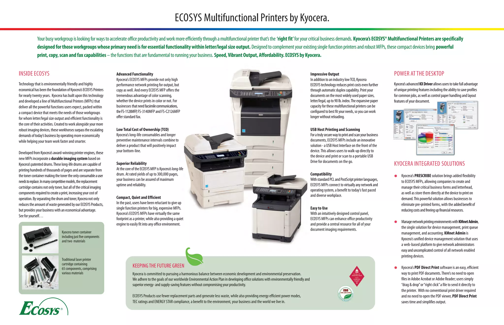 Kyocera M F P Brochure | PDF